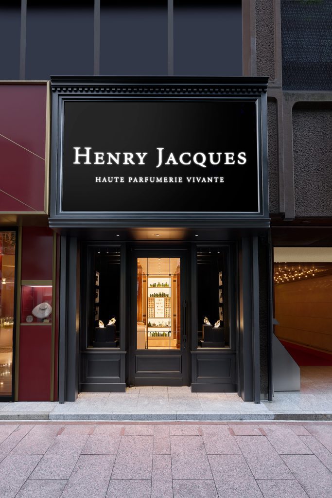 HAUTE PARFUMERIE HENRY JACQUES OPENS IN JAPAN